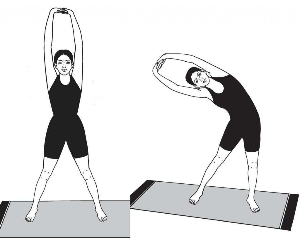 Tiryaka Tadasana {Swaying Palm Tree Pose}-Steps And Benefits - Sarvyoga ...